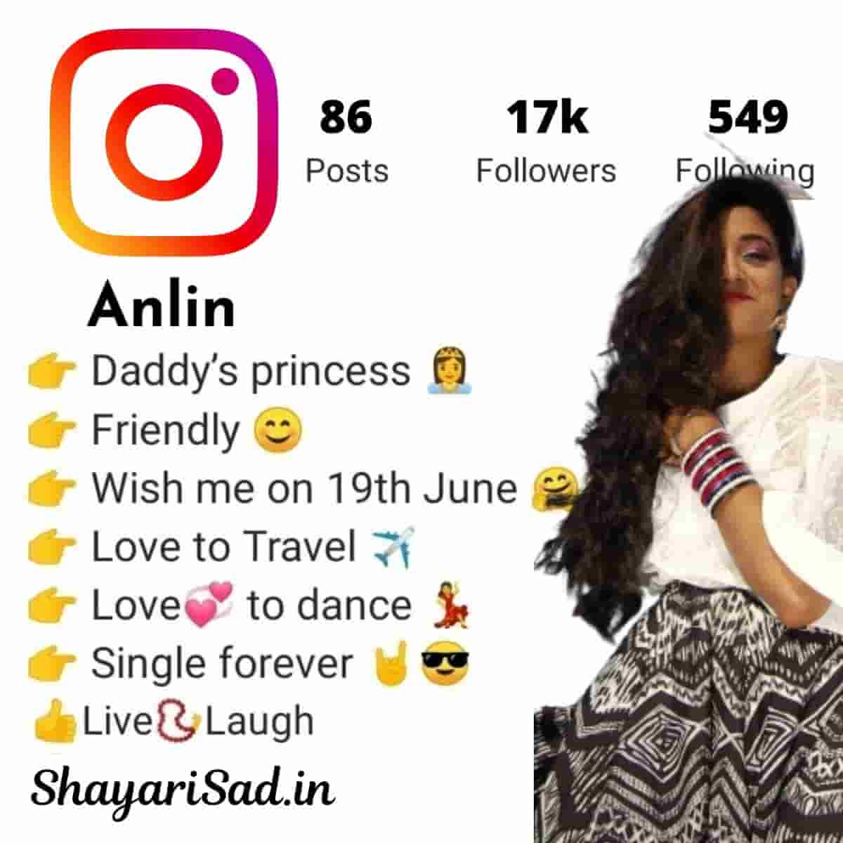 620+ Best Instagram Bio for Girls – Cool, Unique, Attitude and Stylish ...